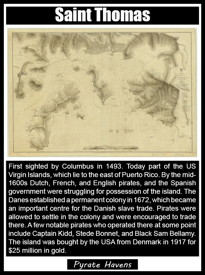 Saint Thomas | The Golden Age of Piracy